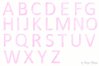 Pink Alphabet - Watercolor set (175646) | Illustrations | Design Bundles