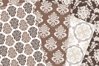 Brown Damask Patterns - Seamless Digital Papers (42863) | Backgrounds ...