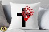 Valentines Heart Cross SVG Jesus SVG Faith SVG Christian SVG (1152148 ...