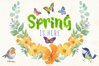 Watercolor spring clipart set (65719) | Illustrations | Design Bundles