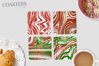 Christmas Marble Textures (785339) | Textures | Design Bundles