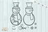 Snowman | Snow | Snowflakes | SVG DXF (807256) | Cut Files | Design Bundles