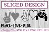 Peace Love Ride, Off-road Svg, Side by Side Svg (891336) | Cut Files ...