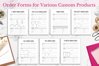 Crafters Business Bundle, Order Forms and Trackers (1105252) | Inserts ...