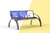 Bench Advertising Mockup 02 (902079) | Branding | Design Bundles