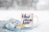 Winter mug mock-up bundle - 8 jpeg mockups (137643) | Mockups | Design ...