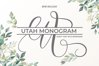 Utah Script With Monogram (726613) | Handwritten | Font Bundles