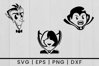Halloween Vampire SVG Vector DXF PNG (833842) | Cut Files | Design Bundles