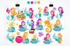 Mermaids graphics and illustrations (16650) | Illustrations | Design ...
