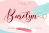 Barelyn Script (556990) | Calligraphy | Font Bundles