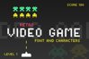 Video Game Font (276894) | Display | Font Bundles