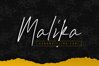 Malika Font (524873) | Handwritten | Font Bundles