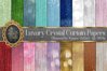 18 Luxury Crystal Glitter Bokeh Curtain Digital Papers (374492) | Card ...