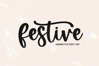 Festive - Handwritten Script Font (852229) | Handwritten | Font Bundles
