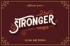 Stronger typeface (40894) | Regular | Font Bundles