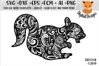 Zentangle Squirrel SVG (207637) | Cut Files | Design Bundles
