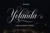 Yolanda Script (1006283) | Calligraphy | Font Bundles