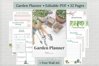 Editable Garden Planner, Printable Garden Planner (730037) | Digital ...