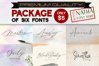 PACKAGE OF SIX FONTS (1153402) | Handwritten | Font Bundles