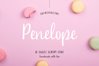 Penelope (757078) | Handwritten | Font Bundles