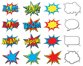 Comic Book Bubbles (83917) | Decorations | Design Bundles