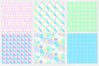 Pastel Geometry Digital Paper Pack