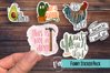 Funny Sticker Pack PNGs (898554) | Stickers | Design Bundles