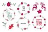 Christmas and New Year vector clip art pack (367203) | Decorations ...