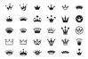 Crown icon set (19572) | Icons | Design Bundles