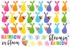 Rainbow Baby Clipart And Seamless Digital Papers Bundle (95893 ...