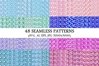 48 Seamless Geometrical Patterns (344187) | Patterns | Design Bundles