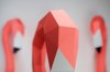 Papercraft Flamingo, Papercraft Pink Flamingo, 3D Paper Craft Sculpture ...