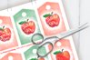 Apple Teacher Appreciation Tags Templates Editable PDF Word (578326 ...