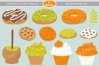 Pumpkin Spice Fall Treats Clipart - 32 PNG Graphics (369104 ...