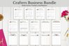 Crafters Business Bundle, Order Forms and Trackers (1052189) | Inserts ...