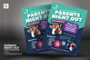 Parents Night Out Flyer Templates (236340) | Flyers | Design Bundles