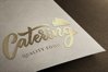 Logo design Catering. Hand lettering. PNG, EPS, SVG (906403) | Logos ...