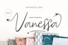 Vanessa // Handwritten Script (102425) | Script | Font Bundles