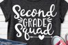 Second Grade Squad, 2nd Grade Teacher, Crew Team SVG PNG DXF (125467 ...