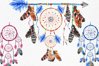 Dreamcatchers, Tribal clip art (23299) | Illustrations | Design Bundles