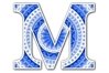 Layered Letter M, Layered letters SVG, Multilayer Letters (898062 ...