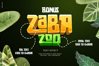 Zaba Zoo - Jungle Font with Text effect (801918) | Display | Font Bundles
