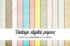 Vintage digital papers (1094502) | Papers | Design Bundles