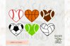 Sports heart ball bundle in SVG, DXF,PNG, EPS formats (133231) | Cut ...