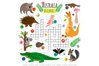 Australian animals crossword. Kids words brainteaser, word s (889231 ...