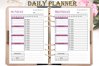 Daily Planner 2021 Printable, Happy Planner, A4, A5, Letter (1176807 ...