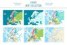 Maps of Europe. Hand drawn collection (136580) | Illustrations | Design ...