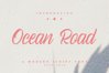 Ocean Road - A Modern Script Font (548458) | Brush | Font Bundles