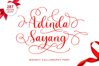 Adinda Sayang (694675) | Calligraphy | Font Bundles