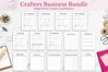 Crafters Business Bundle, Order Forms and Trackers (1105252) | Inserts ...